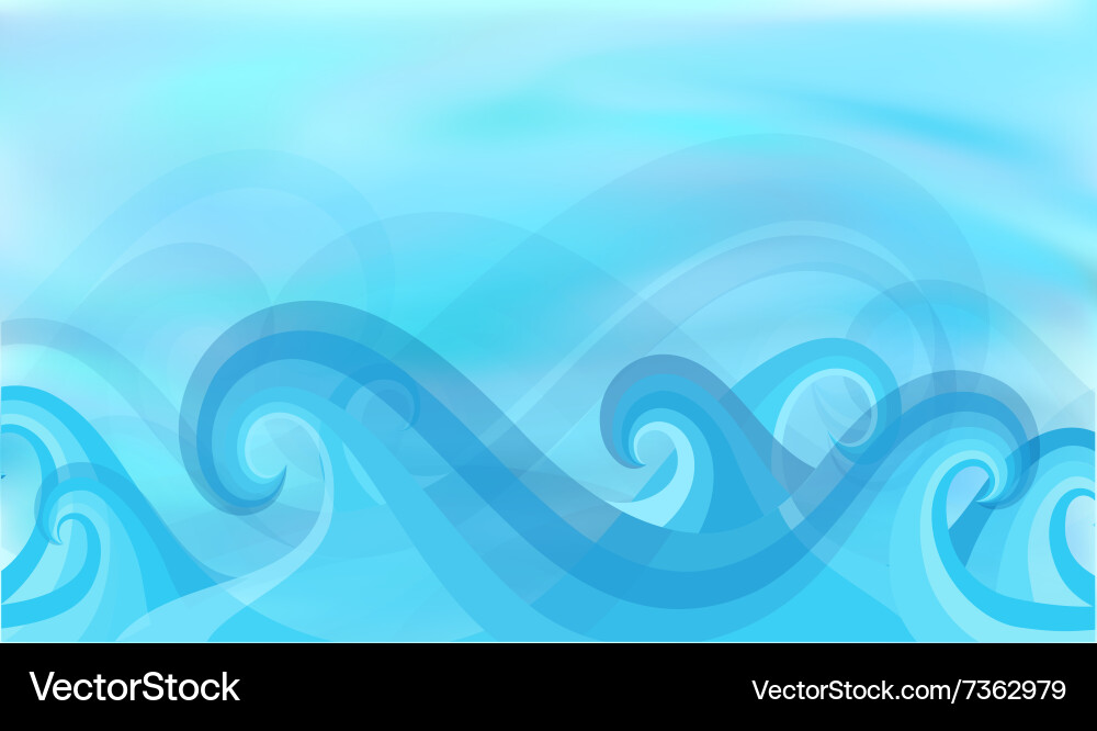 Beautiful blue background Royalty Free Vector Image