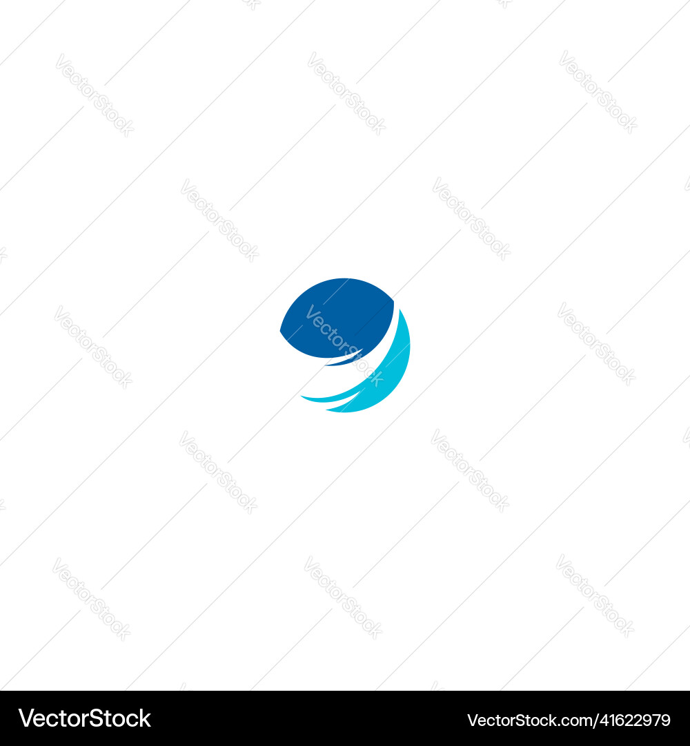 Round abstract progress company logo – Royalty-Free Vector | VectorStock