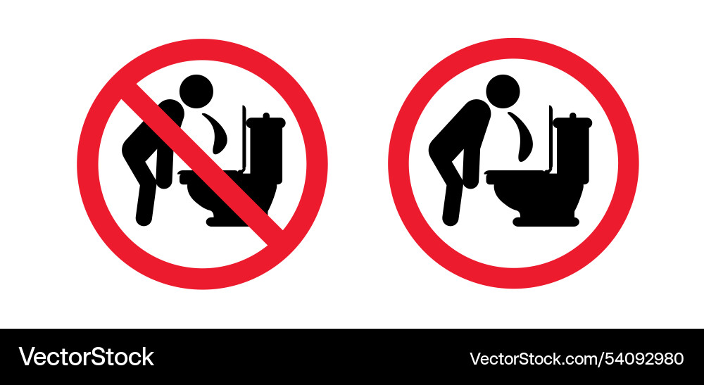 Prohibition vomit icon no vomiting hangover Vector Image