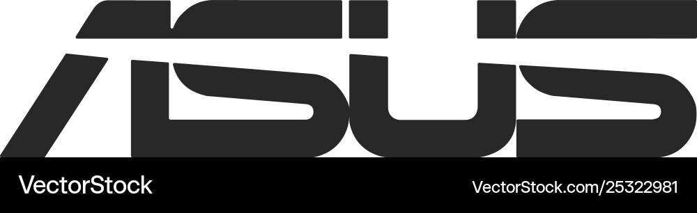 Asus logo icon Royalty Free Vector Image - VectorStock