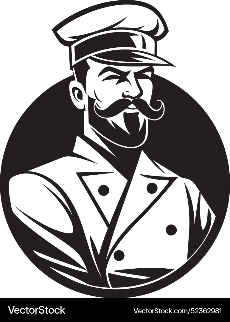 Chef elements graphicsepicurean emblem designs Vector Image