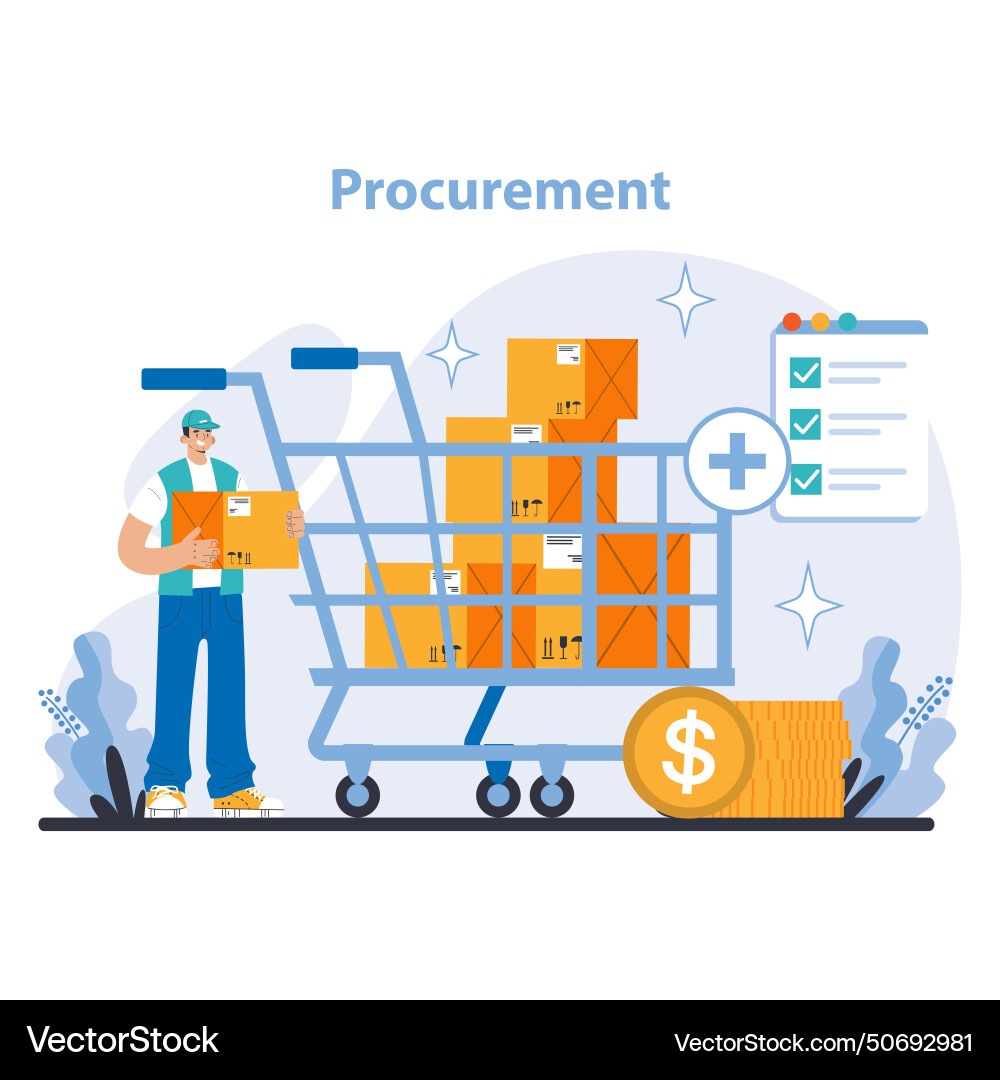 Marketing and sales concept flat Royalty Free Vector Image