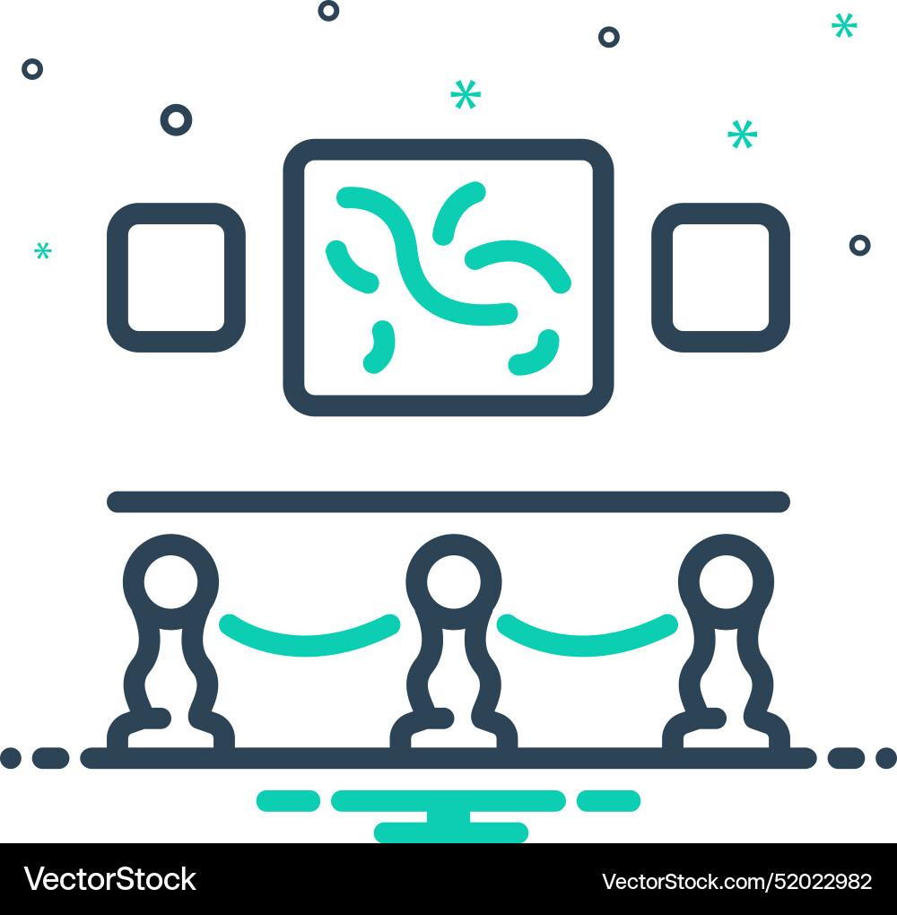 Exhibition Royalty Free Vector Image - VectorStock