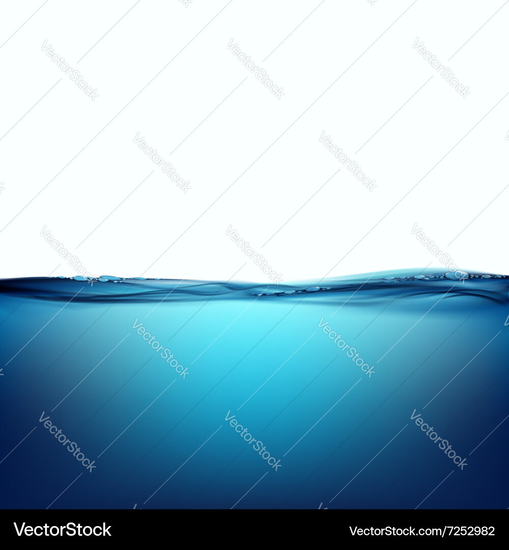 Water surface stock Royalty Free Vector Image - VectorStock