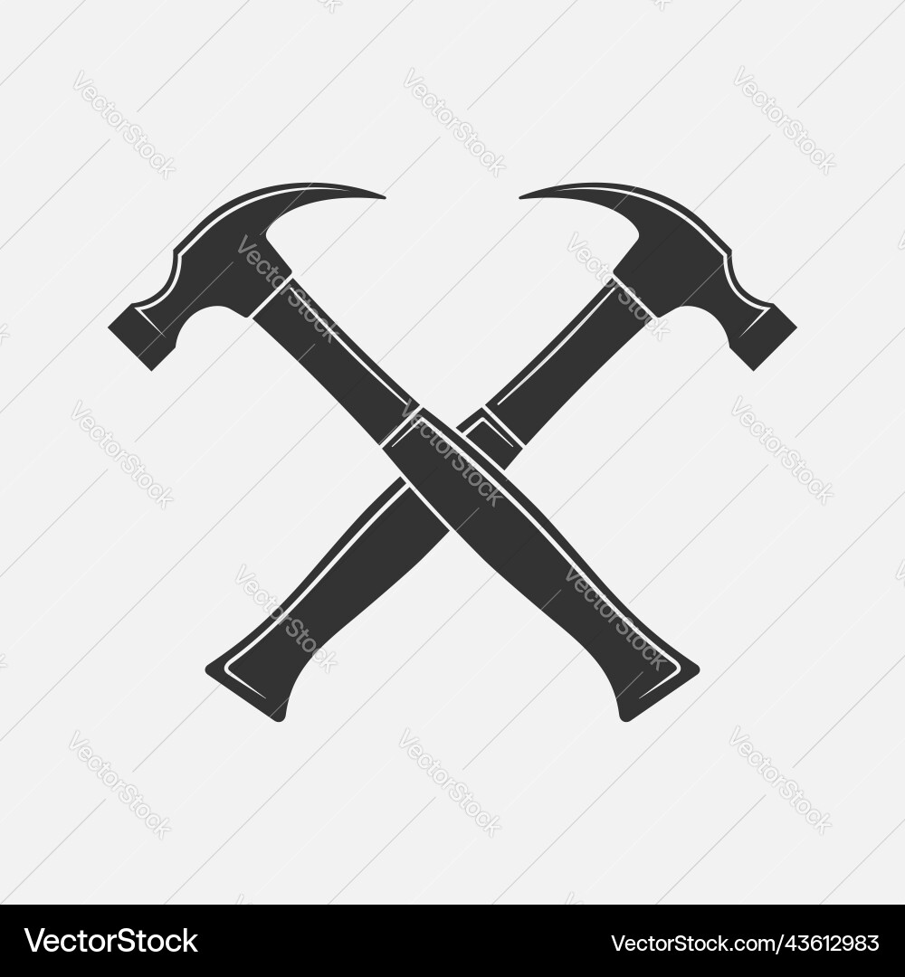 Vintage Sledge Hammer Logo Vector Images (54)