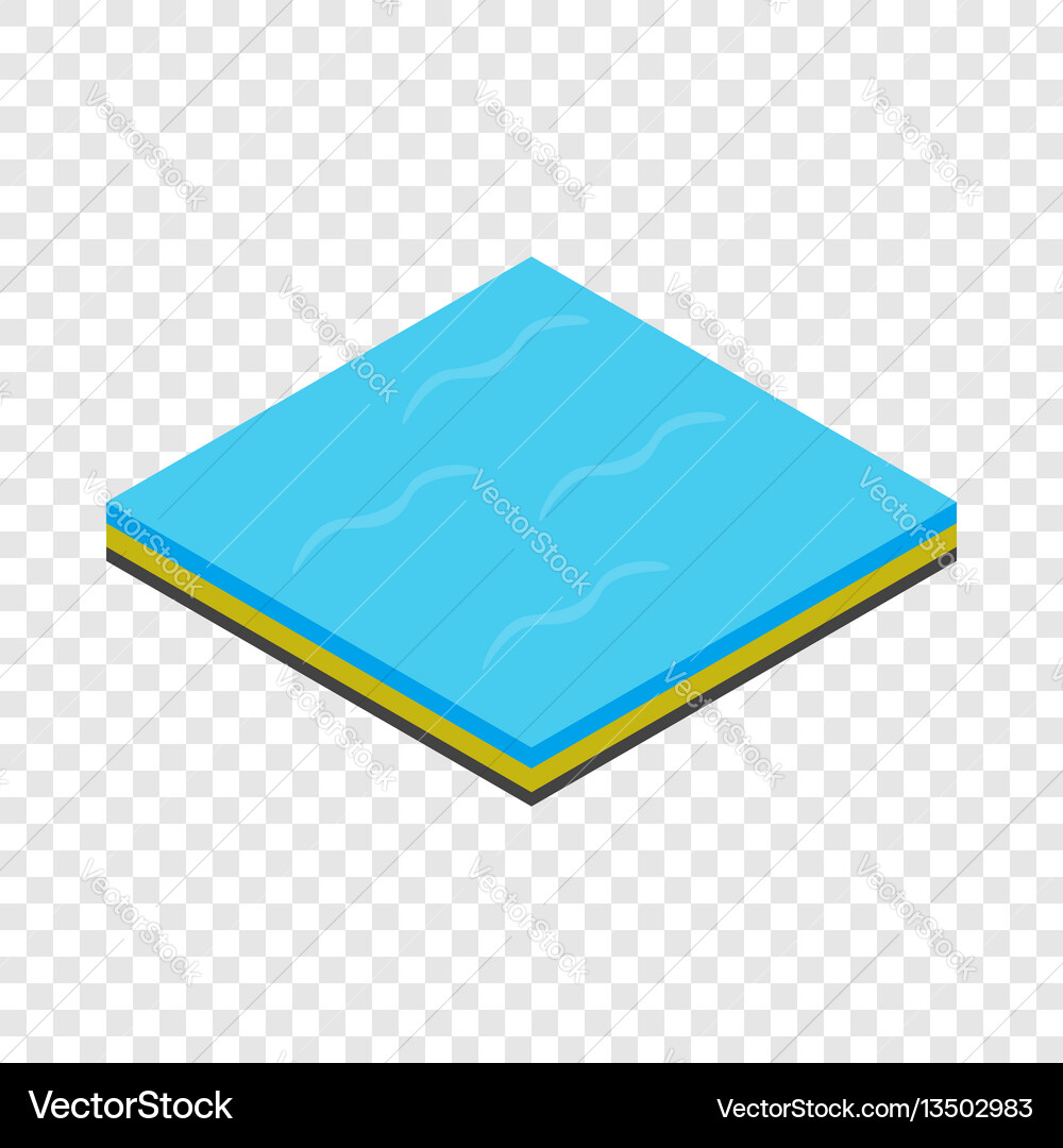 Sea isometric icon Royalty Free Vector Image - VectorStock