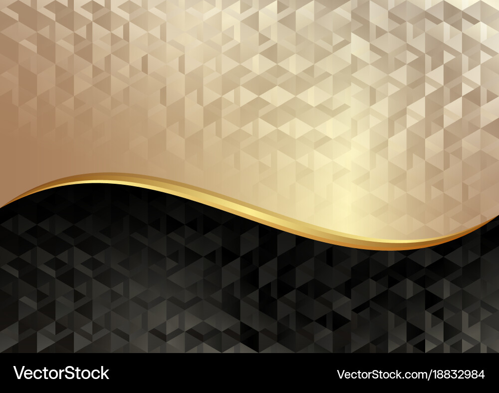 Black Geometric Pattern Background Royalty Free Vector Image