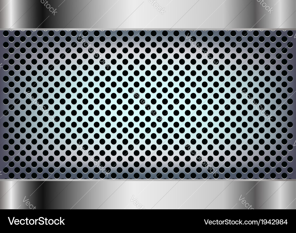 Metal background Royalty Free Vector Image - VectorStock