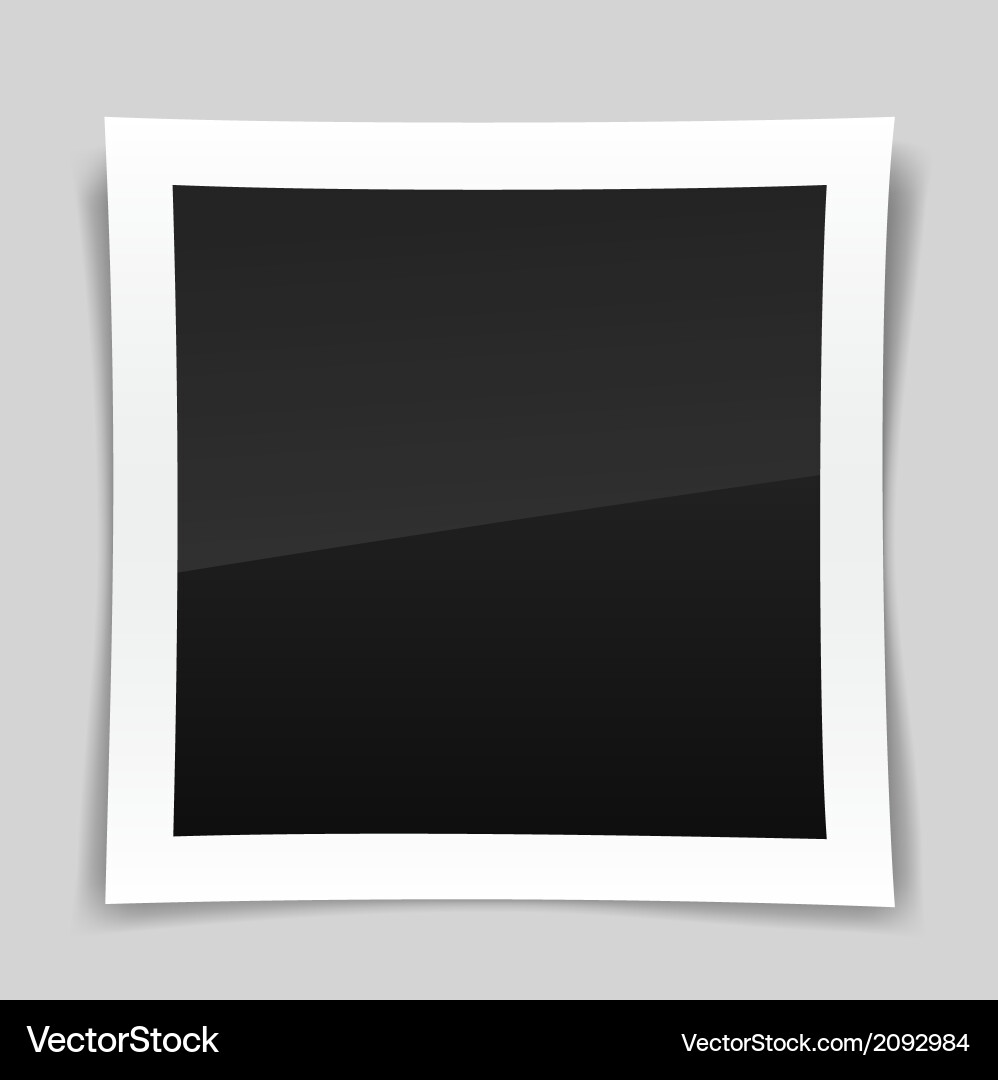 Photo frame Royalty Free Vector Image - VectorStock