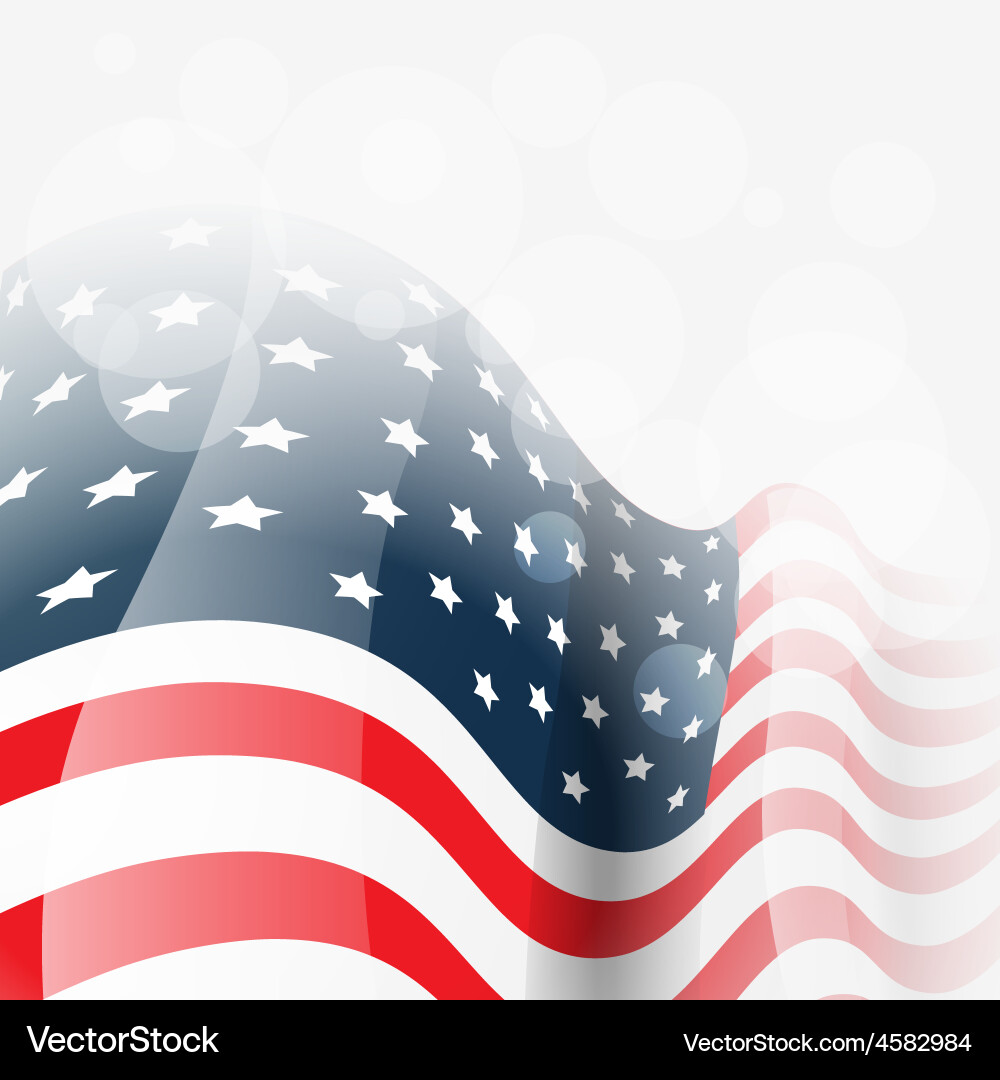 United States Flag Royalty Free Vector Image - VectorStock