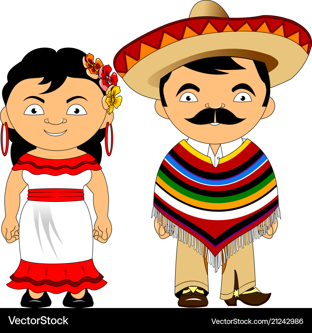 Mexicans Royalty Free Vector Image - VectorStock