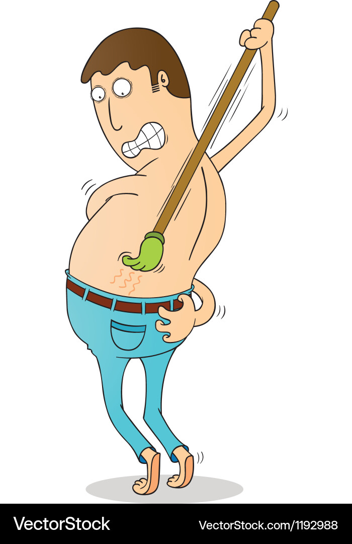 Itchiness Royalty Free Vector Image - VectorStock