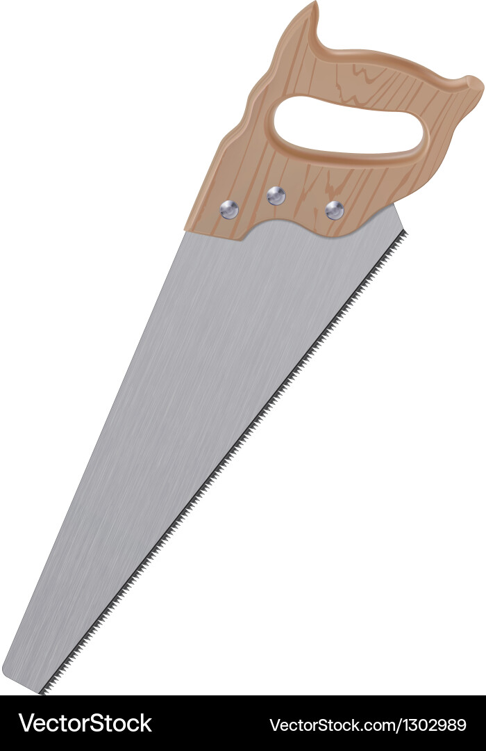 Saw Royalty Free Vector Image - VectorStock