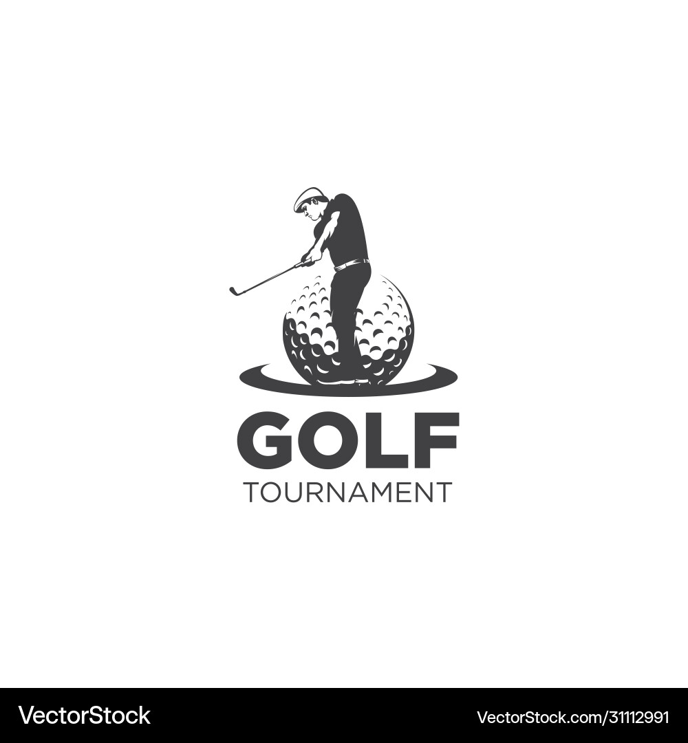 Golf Championship Logo Golf Tournament Logo Vector Art, Icons, And
