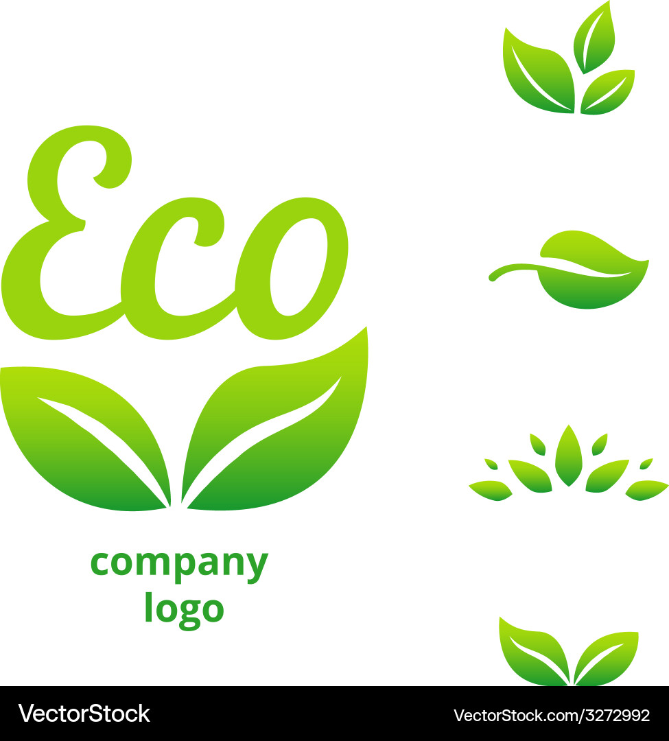 Eco logo Royalty Free Vector Image - VectorStock