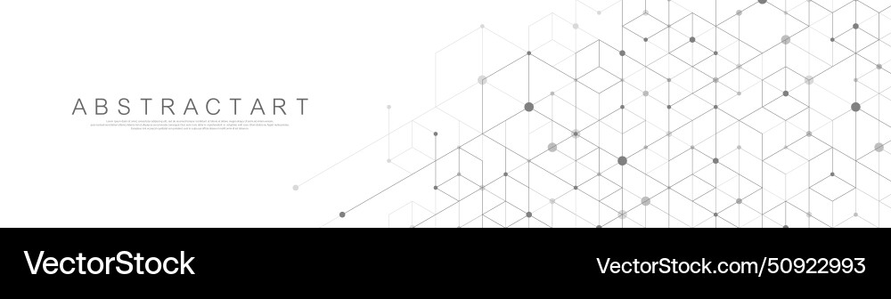 Modern technology with square Royalty Free Vector Image