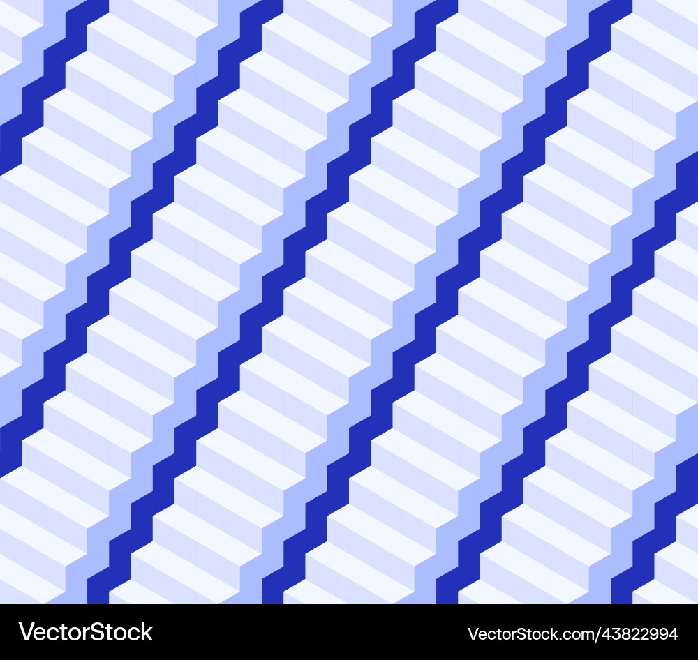 Stairs pattern Royalty Free Vector Image - VectorStock