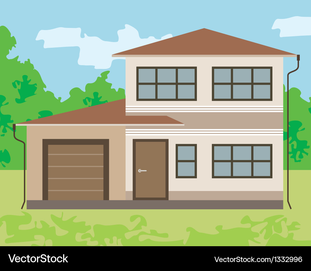 Cottage Royalty Free Vector Image - VectorStock