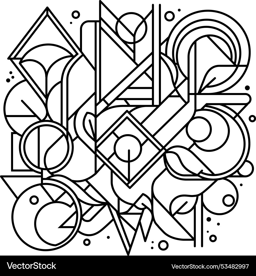 Abstract drawing very colorful Royalty Free Vector Image