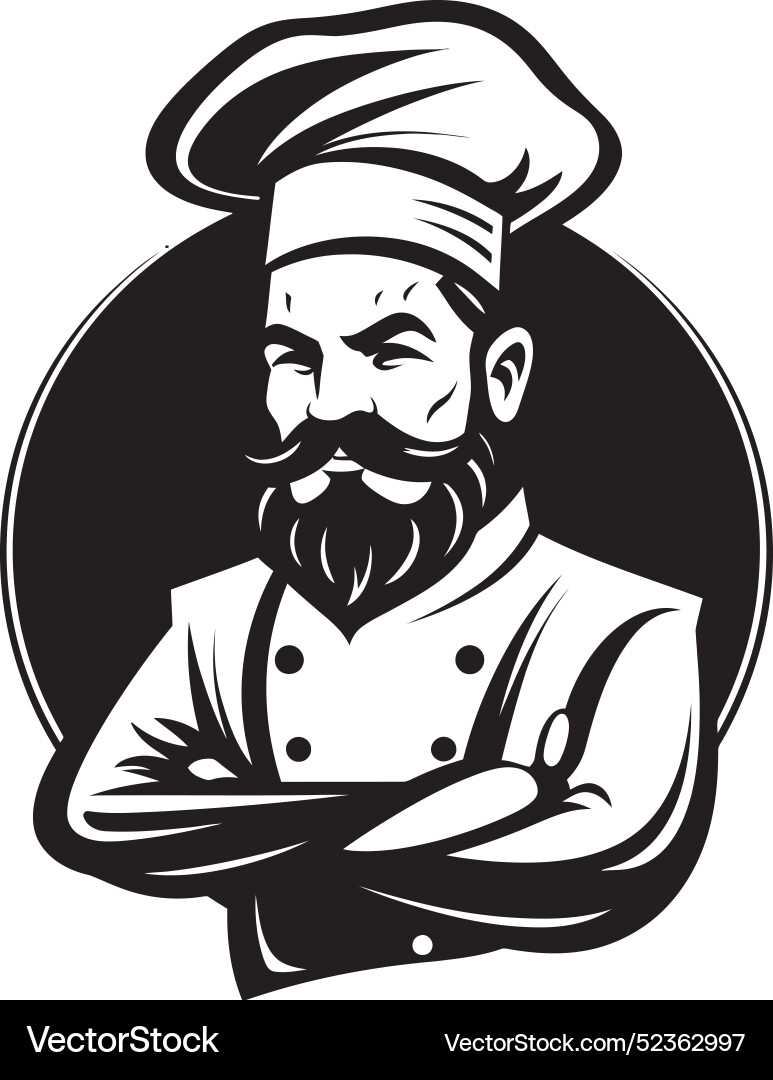 Charming chef set hats collection Royalty Free Vector Image