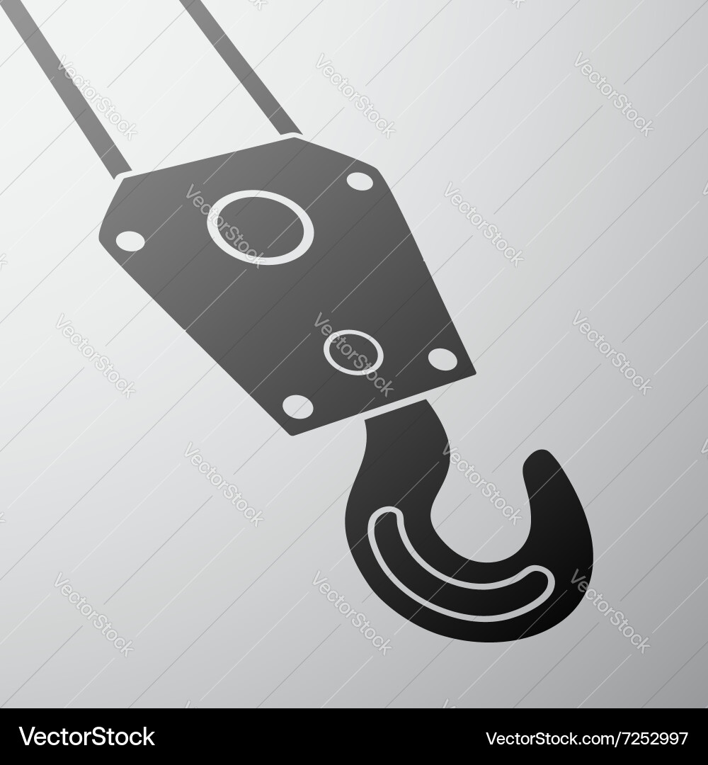 Construction crane stock Royalty Free Vector Image