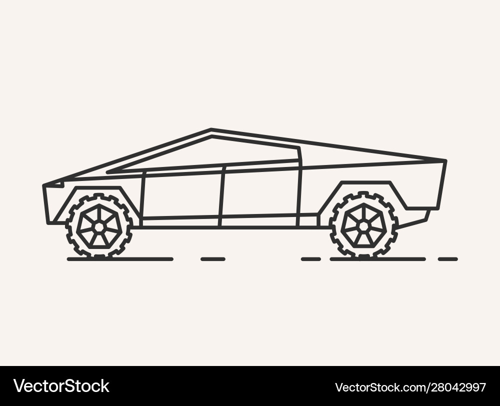 Modern car Royalty Free Vector Image - VectorStock