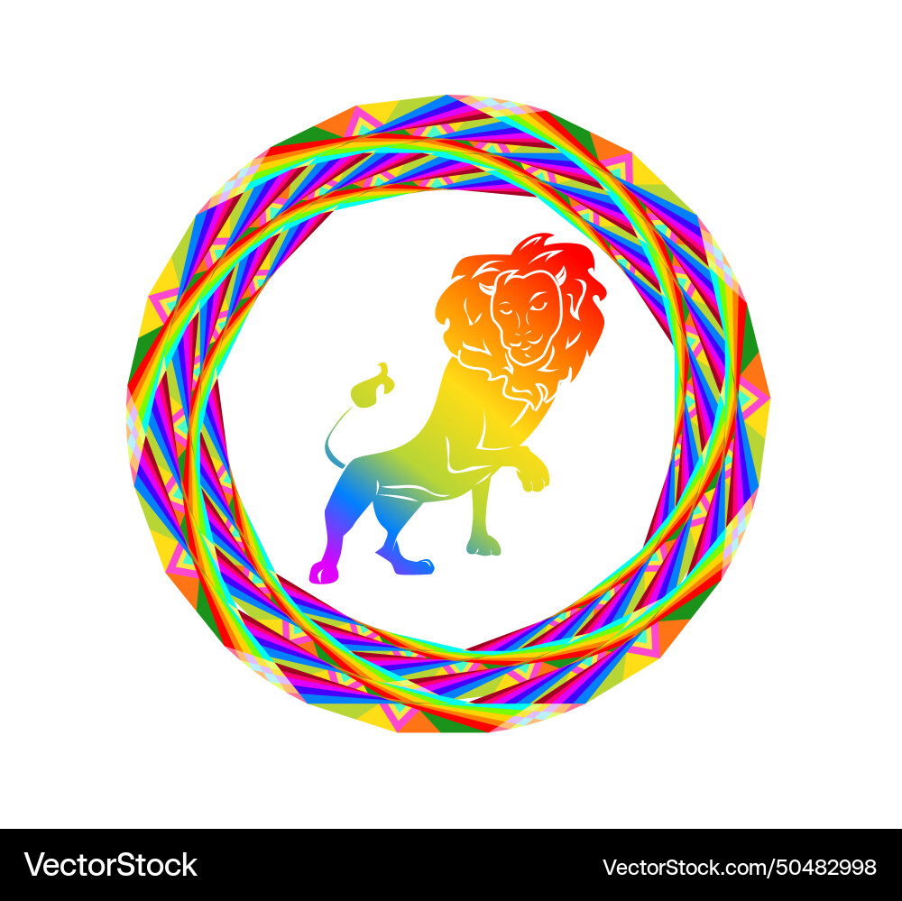 Leo sign 3 Royalty Free Vector Image - VectorStock