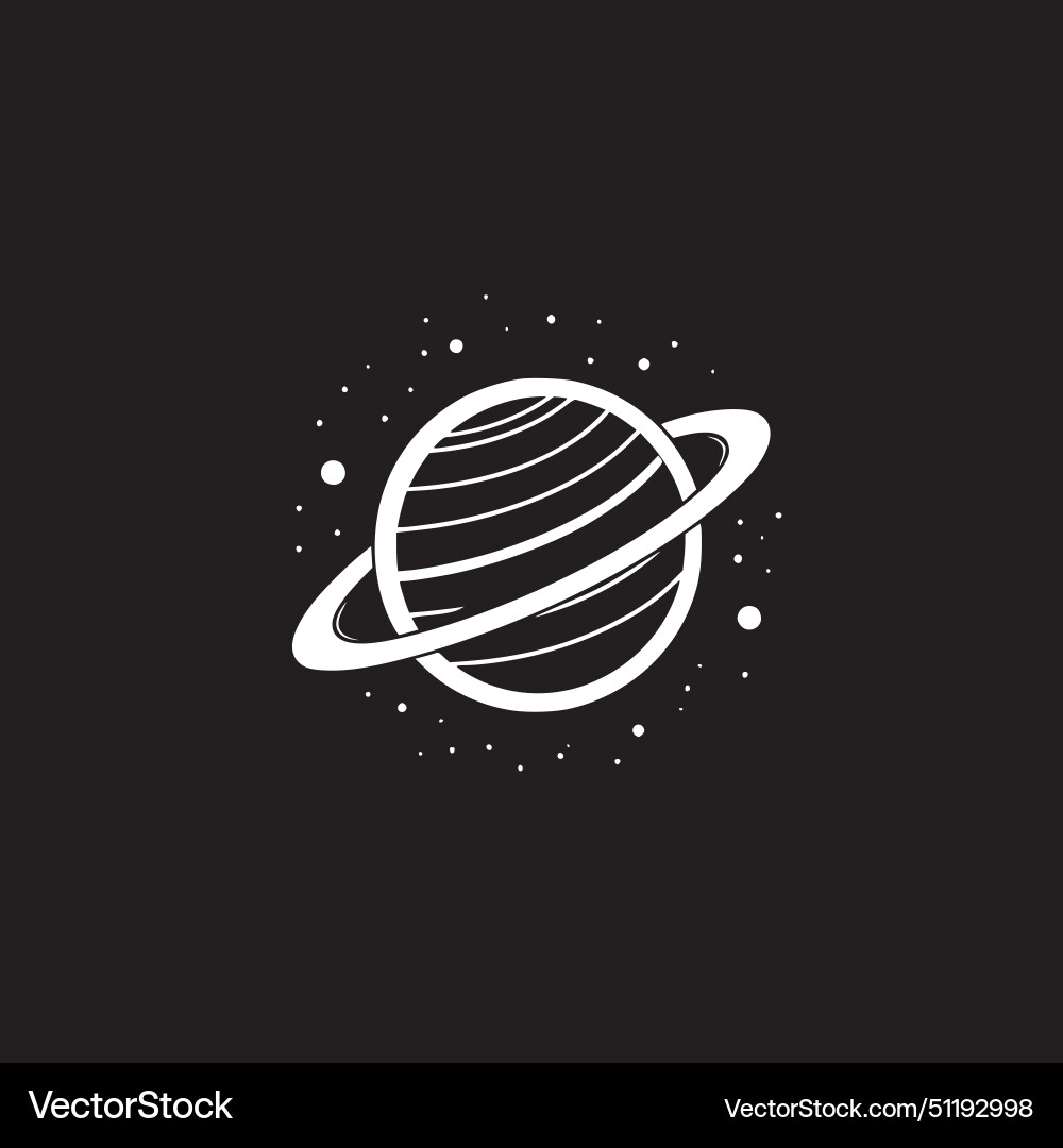 Space - high quality logo ideal for t-shirt Vector Image