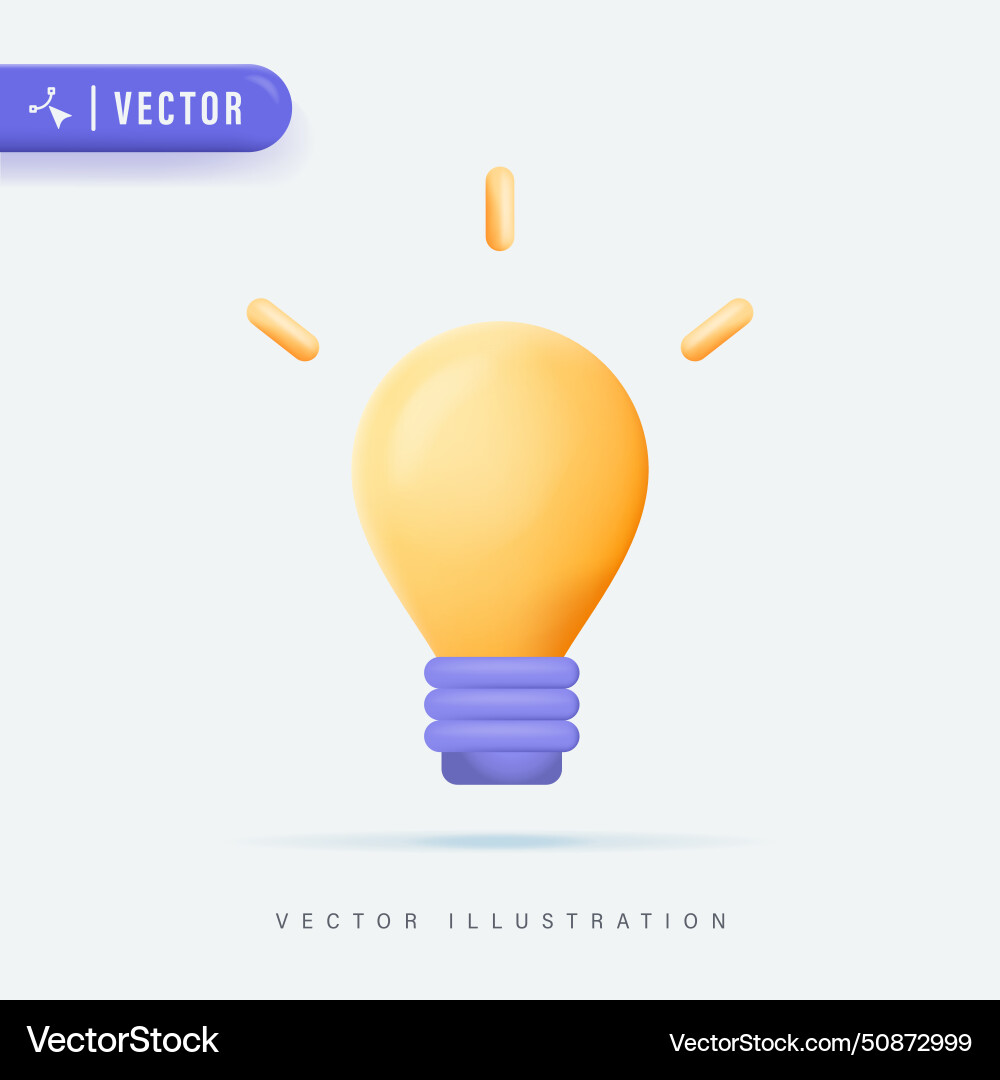 Light bulb Royalty Free Vector Image - VectorStock