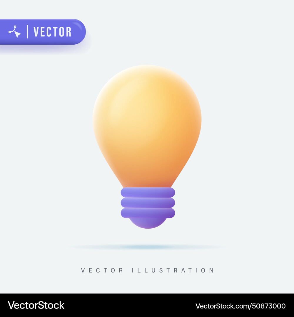 Light bulb Royalty Free Vector Image - VectorStock