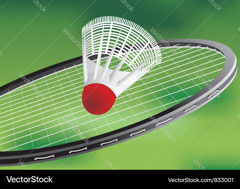 A tennis racket Royalty Free Vector Image - VectorStock