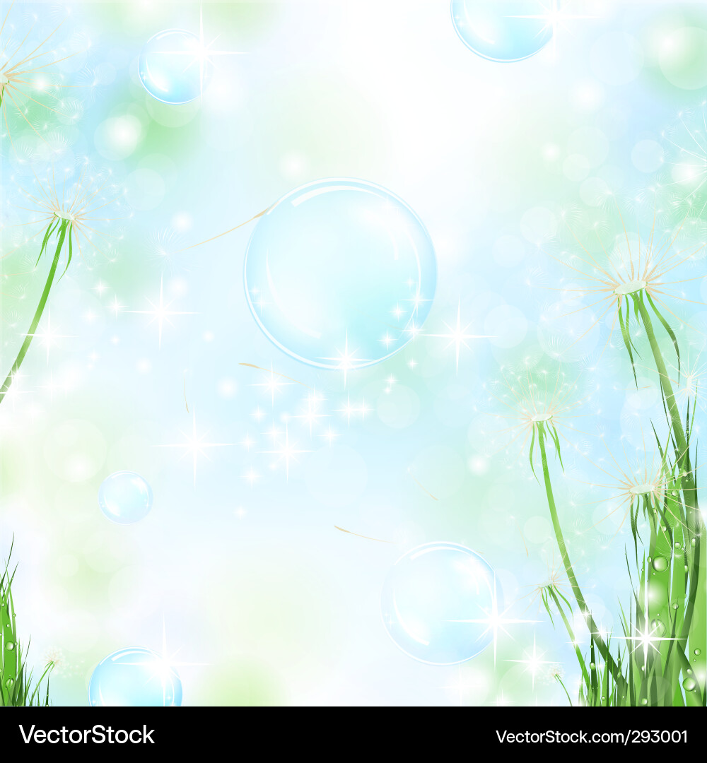 Delicate Floral Air Background Royalty Free Vector Image