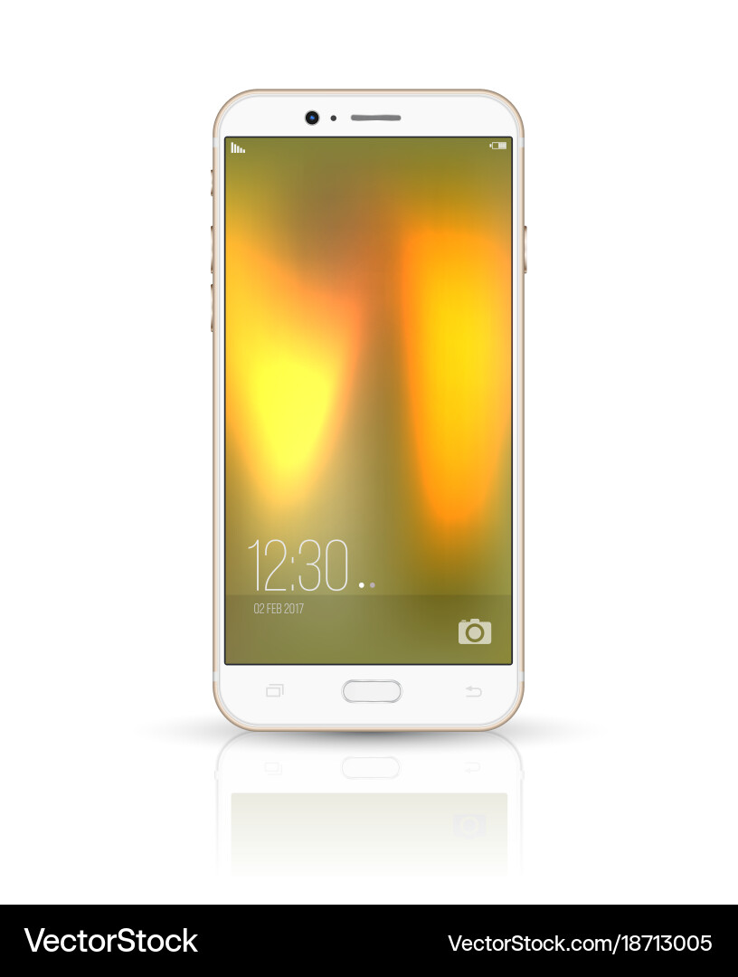 Smartphone mockup Royalty Free Vector Image - VectorStock