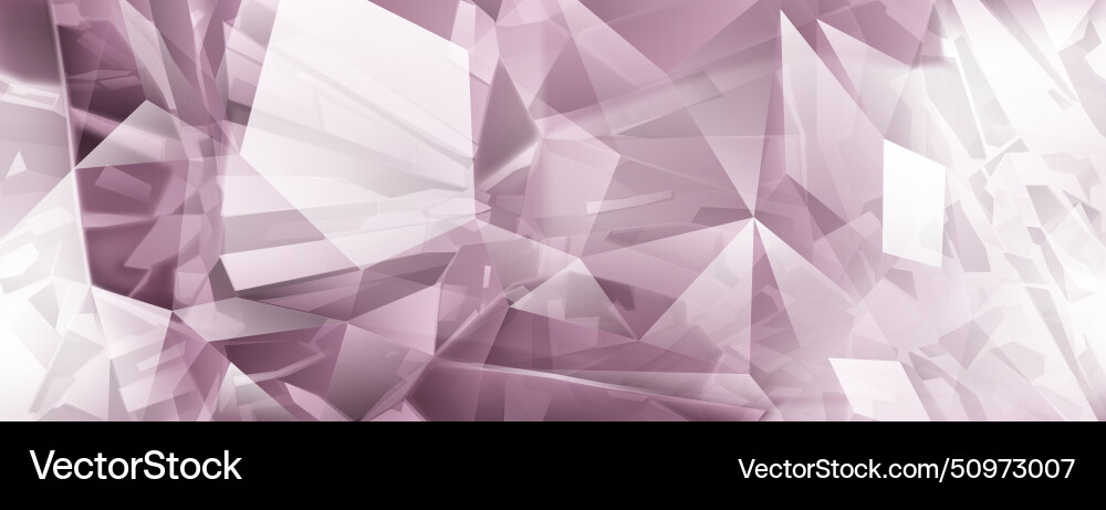 Abstract crystal background Royalty Free Vector Image