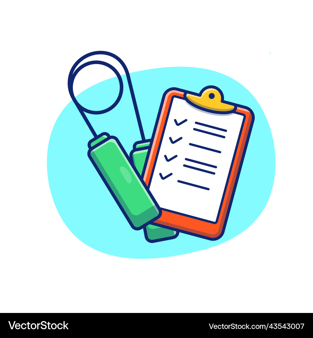 Hand training and workout board cartoon Royalty Free Vector