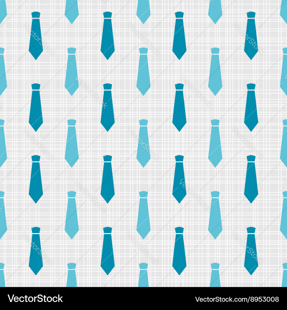 Seamless pattern with neckties Royalty Free Vector Image