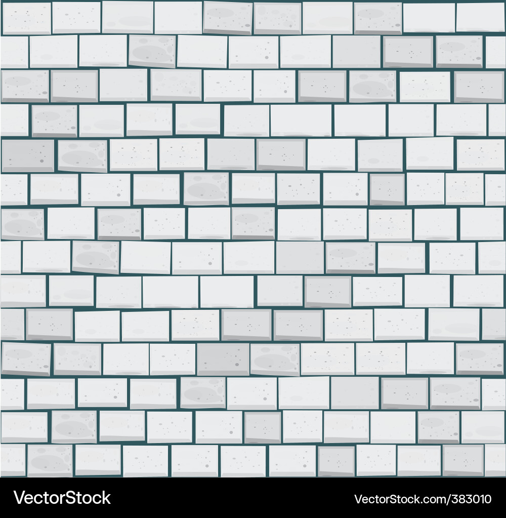 Seamless brick wall Royalty Free Vector Image - VectorStock