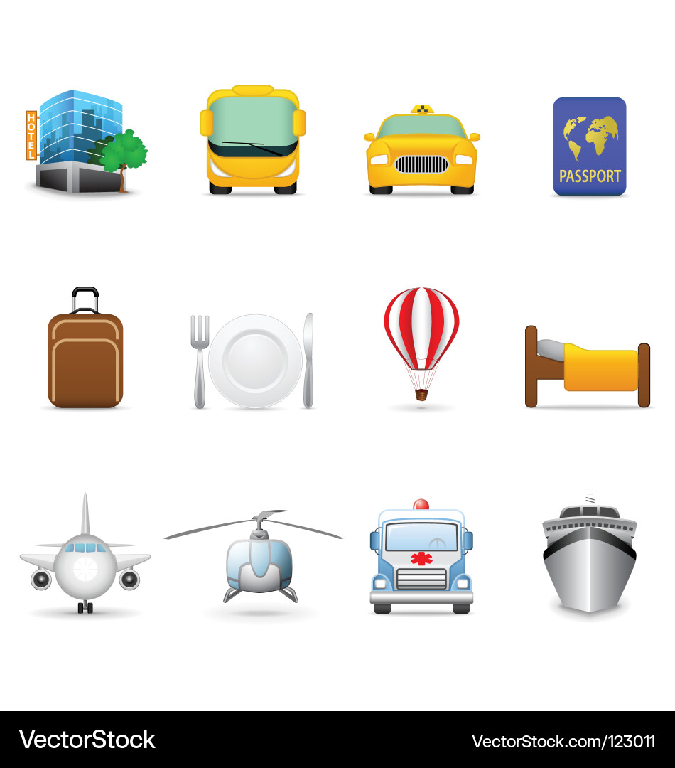 Bus Transportation Royalty Free Vector Image - VectorStock