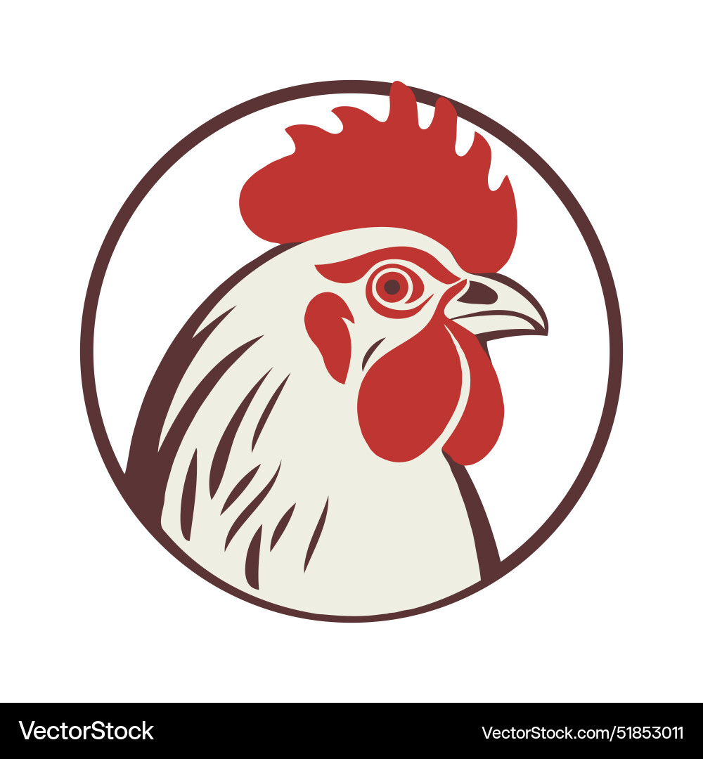Chicken logo Royalty Free Vector Image - VectorStock
