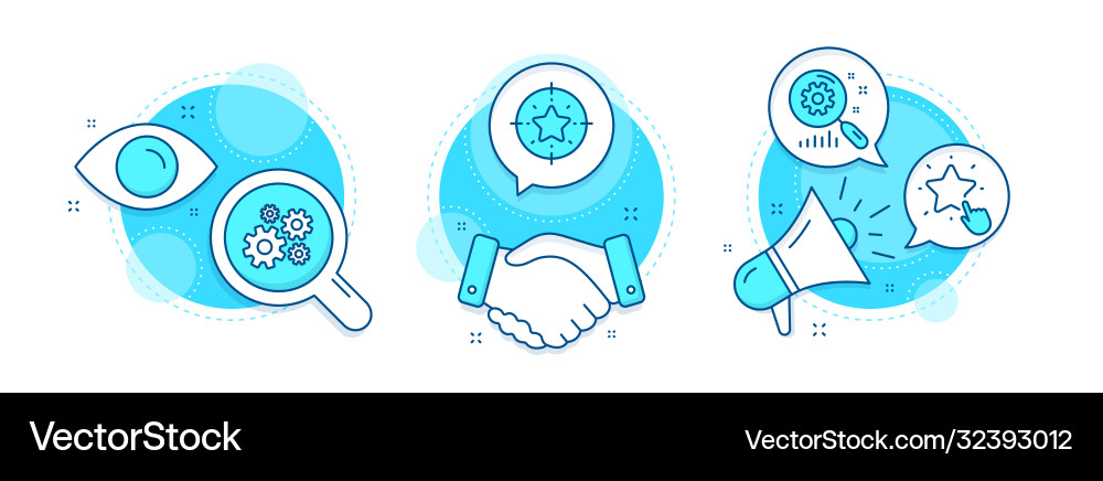 Ranking star search statistics and target Vector Image