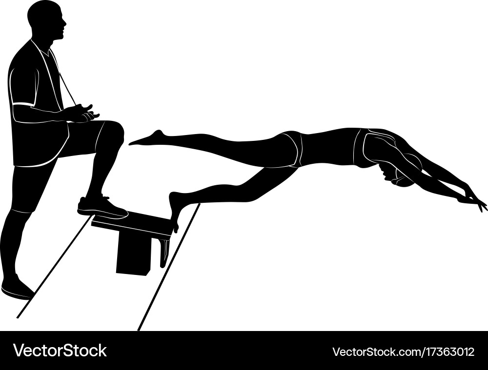 Swimmer Royalty Free Vector Image - VectorStock