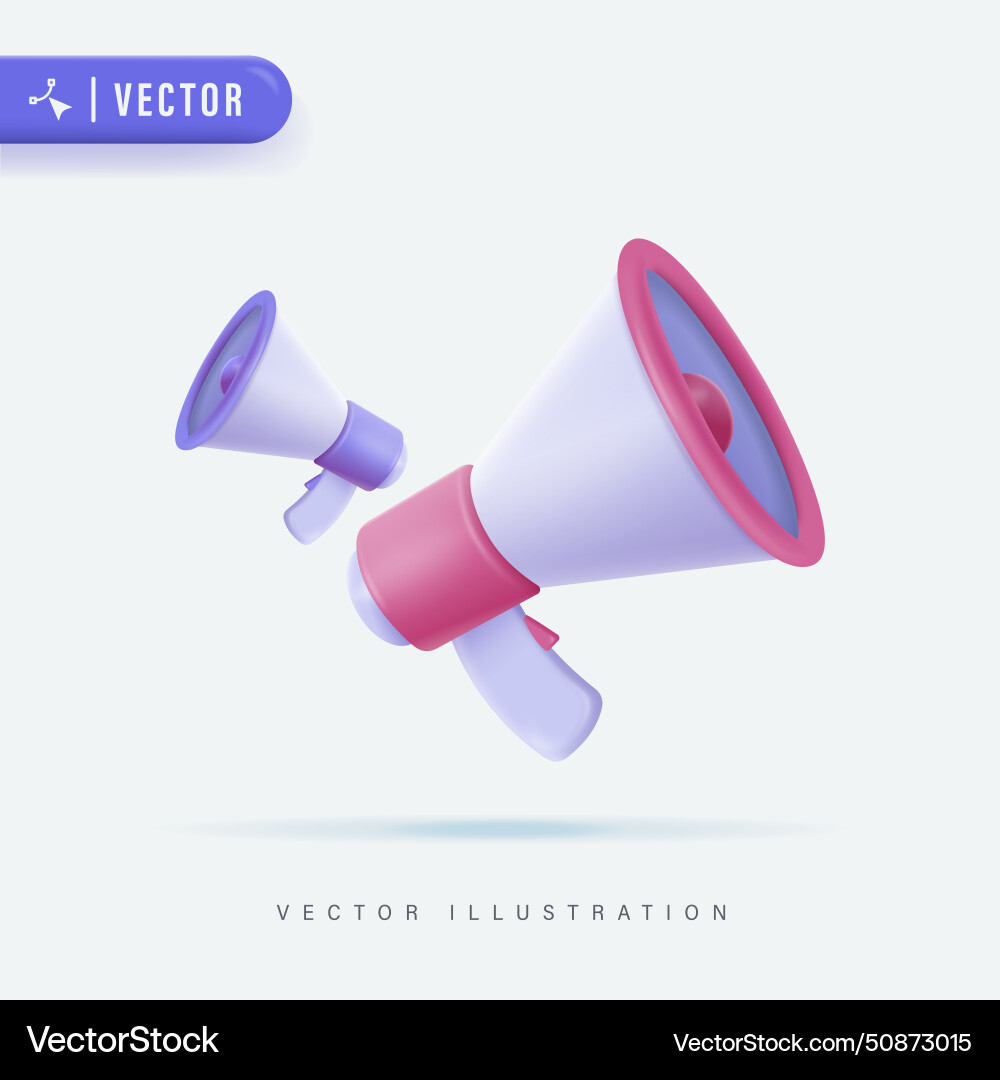Megaphone Royalty Free Vector Image - VectorStock