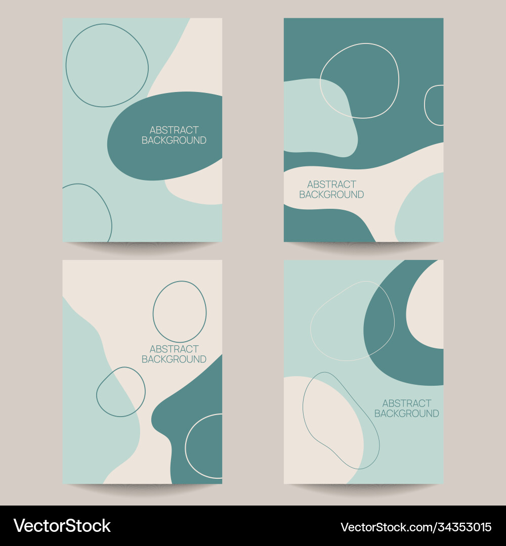 Set abstract backgrounds Royalty Free Vector Image