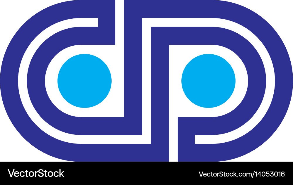 Square infinity logo Royalty Free Vector Image