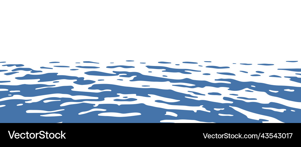 Ocean ripples background Royalty Free Vector Image