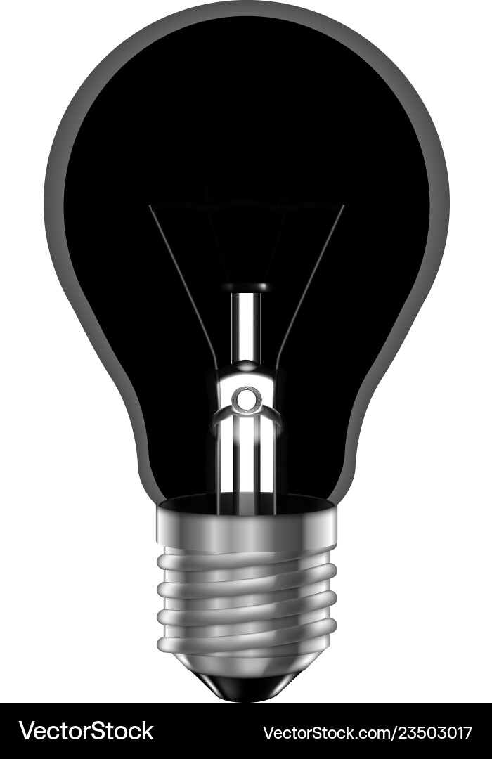 Light Bulb Filament Vector