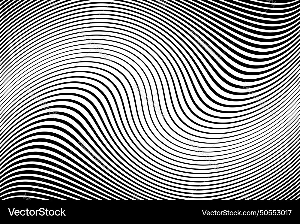 Wavy lines textured background Royalty Free Vector Image