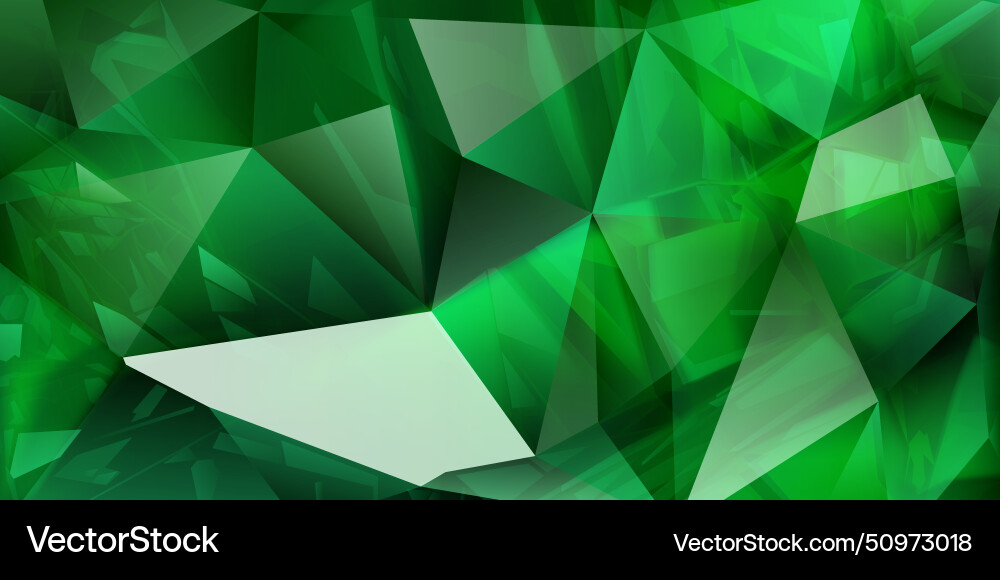 Abstract Crystal Reflection Royalty Free Vector Image