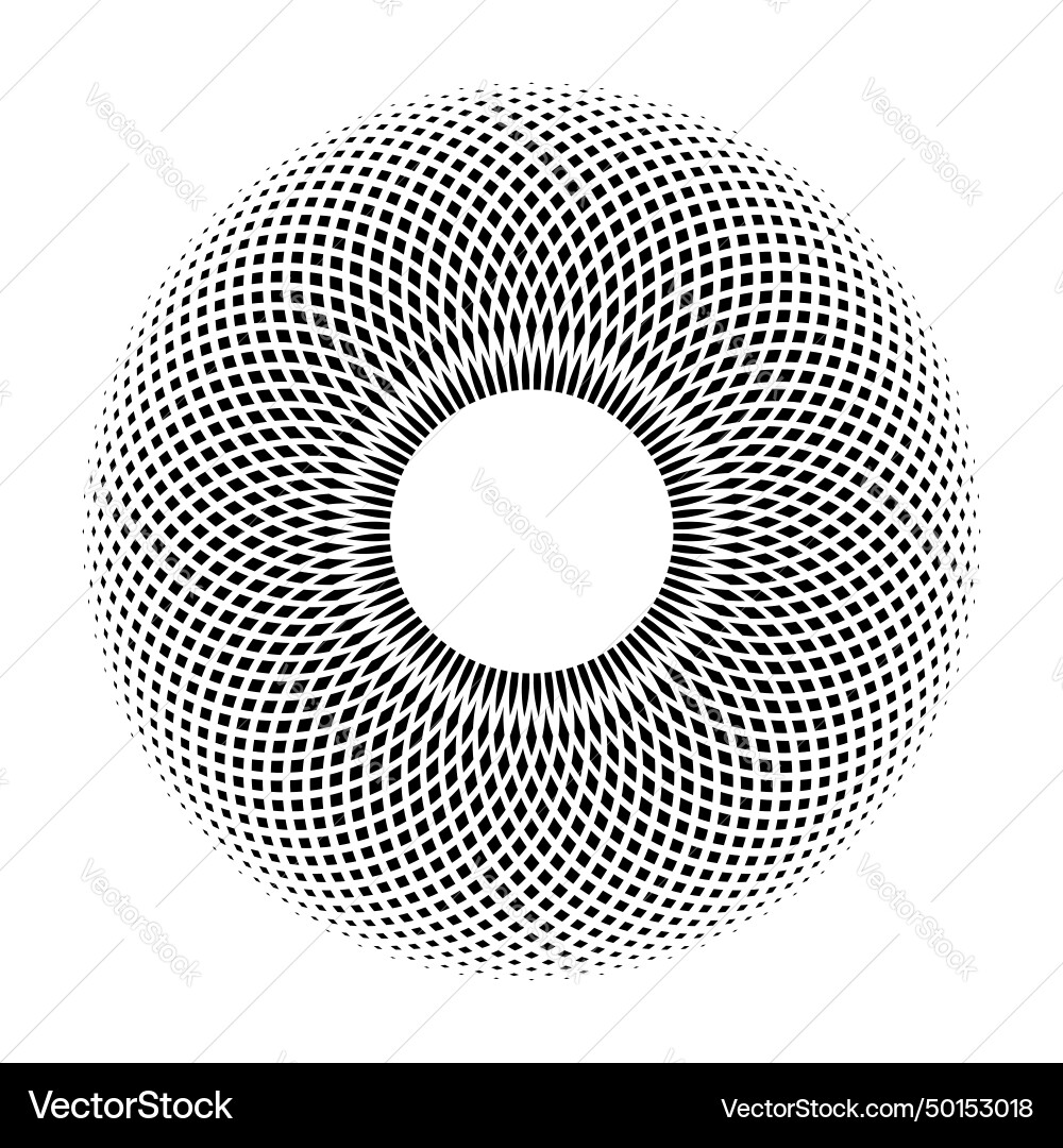 Circle spherical design element Royalty Free Vector Image