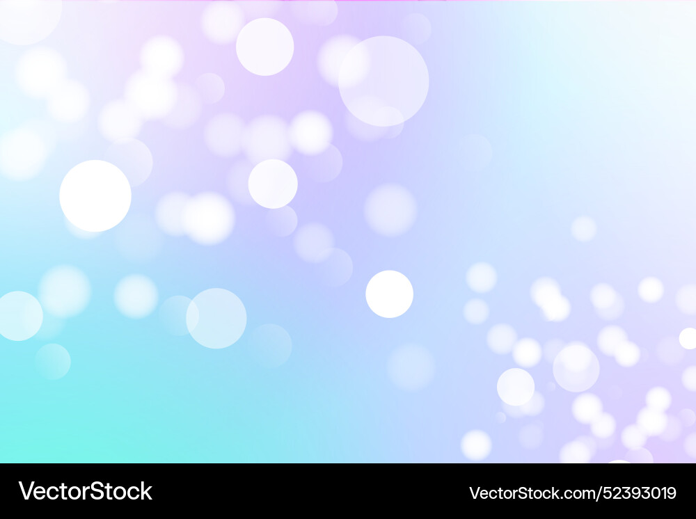 Colored bokeh wallpaper with light Royalty Free Vector Image